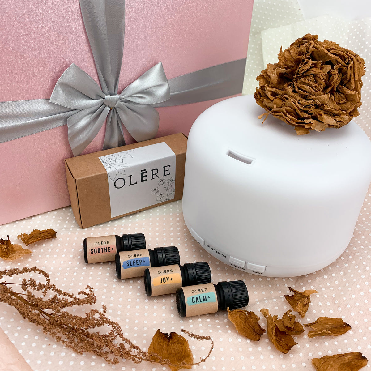 ESSENTIAL OIL DIFFUSER GIFT SET | QUAT | OLERE – OLĒRE Malaysia